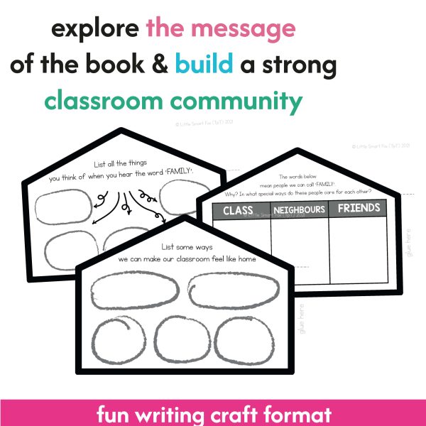 Our Class is a Family activities and teaching ideas - Little Smart Fox