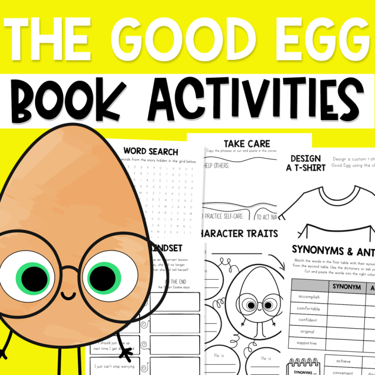 The Good Egg Activities and Teaching Ideas - Little Smart Fox