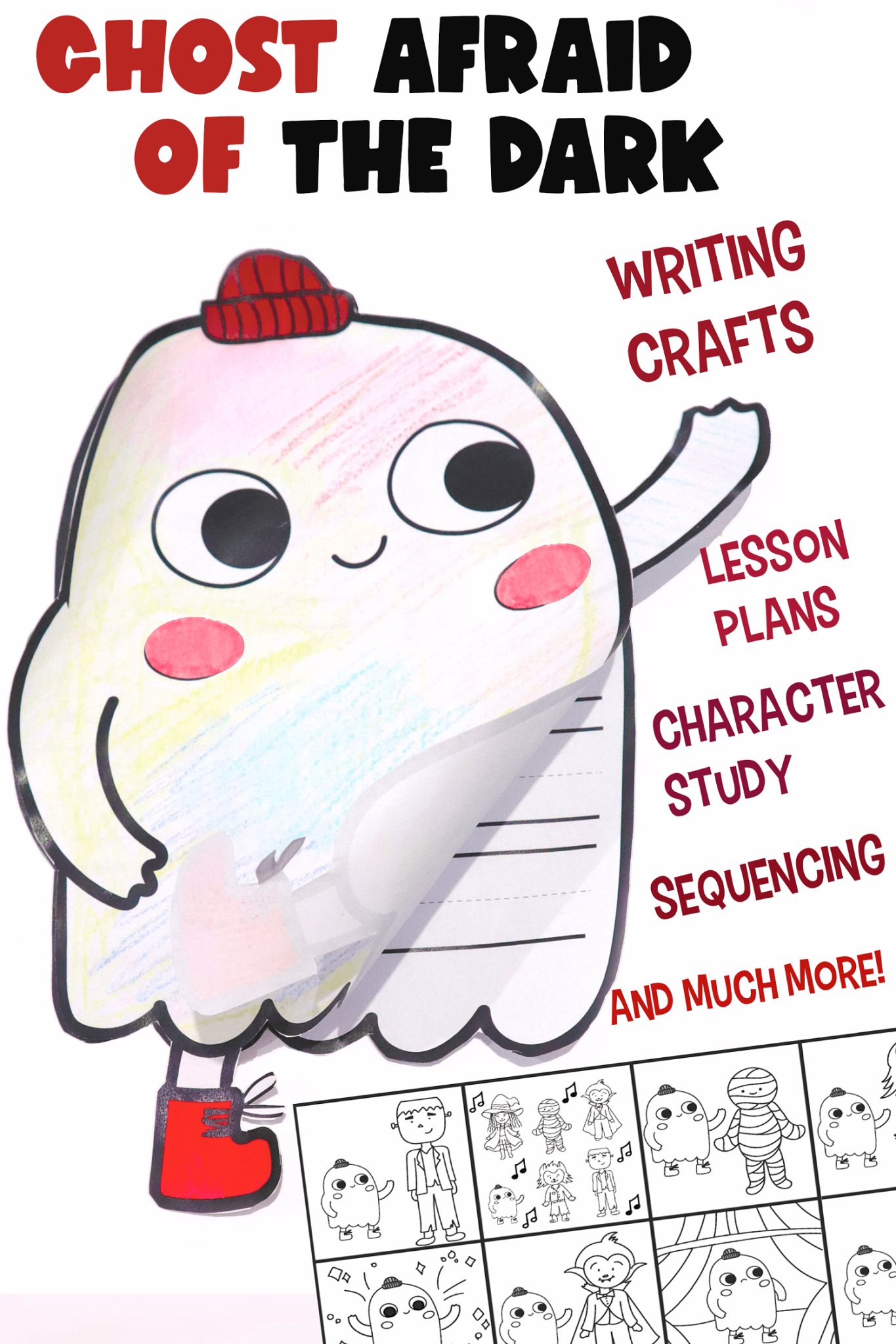 Ghost Afraid of the Dark - Activities and Lesson Plan - Little Smart Fox