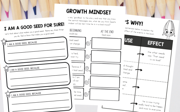 The Bad Seed Book Activities and Teaching ideas - Little Smart Fox