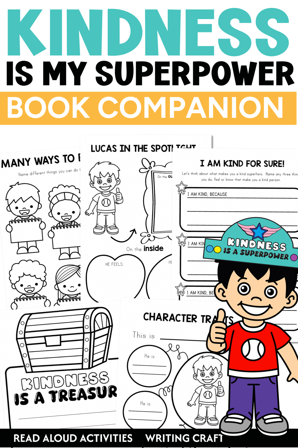 Kindness is My Superpower Activities – Writing, Discussion, and ...